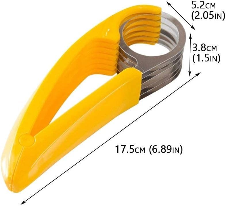 Stainless Steel Banana Slicer - Imported Samaan