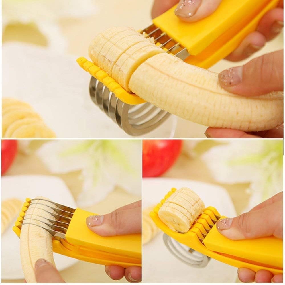 Stainless Steel Banana Slicer - Imported Samaan